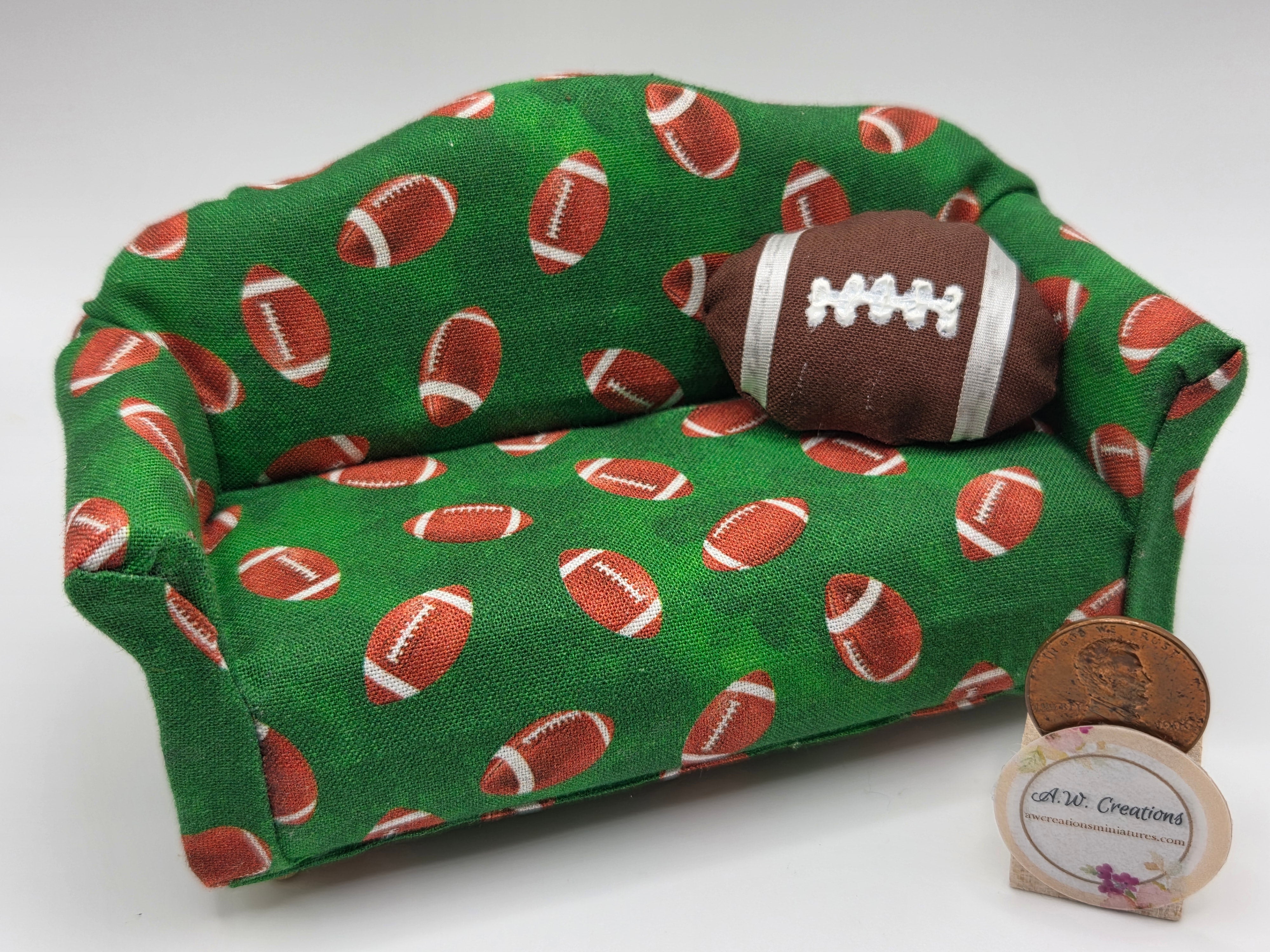 Sofa - Football – A.W. Creations Miniatures