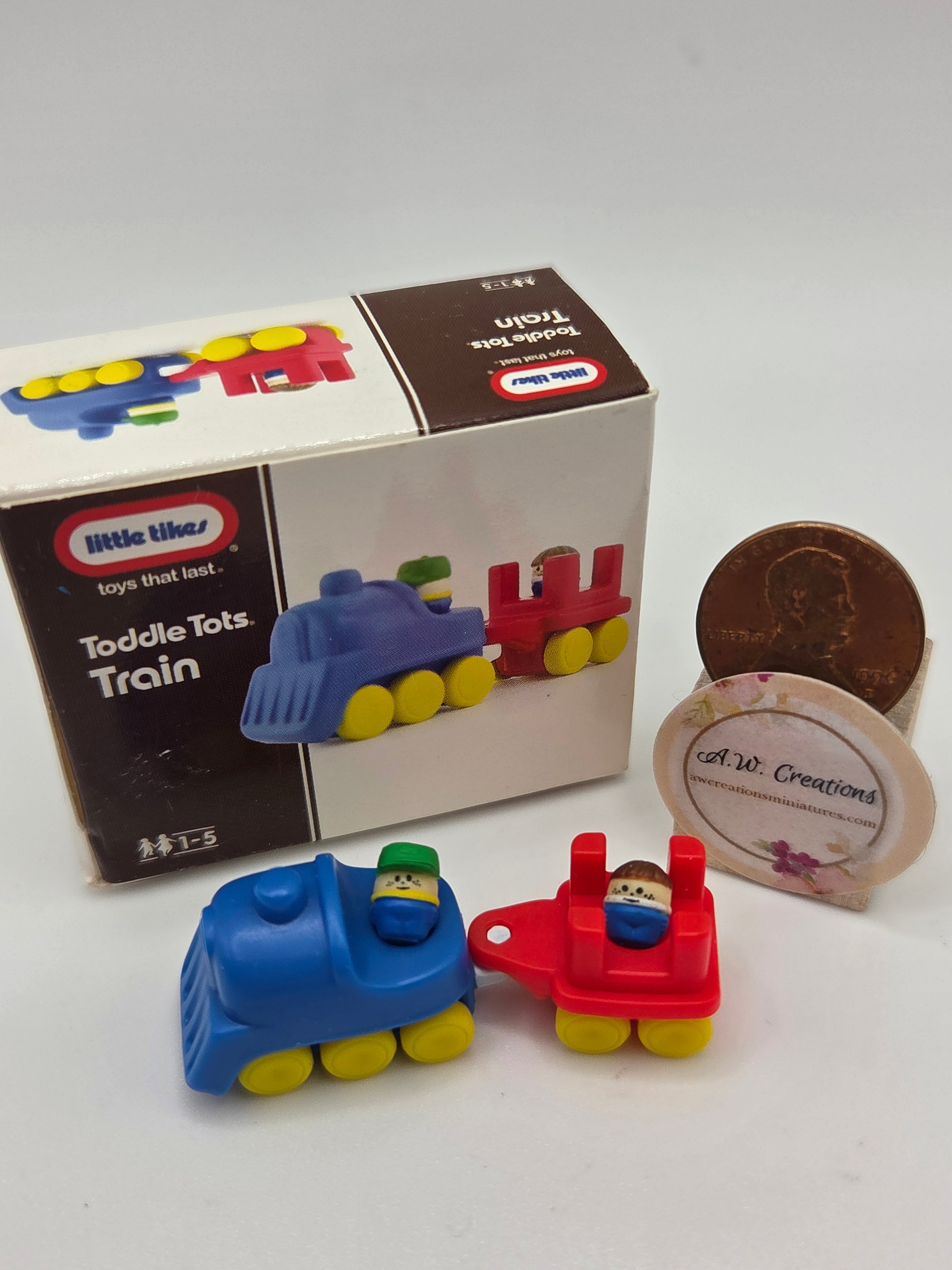 Toys - Little Tikes Toddle Tots Train – A.W. Creations Miniatures